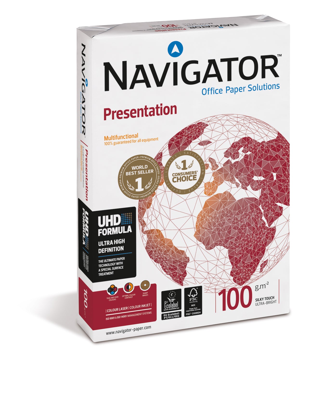 Navigator Presentation 100 GSM - 250 Sheet pack – Nuco